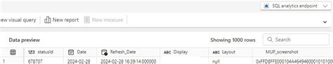 Questionlakehousebinary Column Microsoft Fabric Community