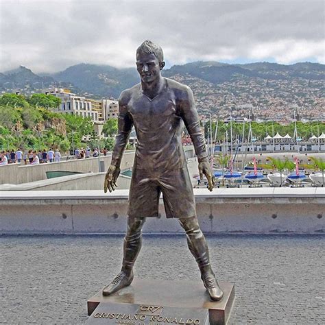 Cristiano Ronaldo Life Size Bronze Statue