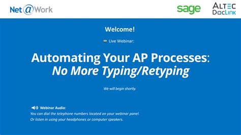 Automating Your Ap Processes No More Typing Retyping Ppt