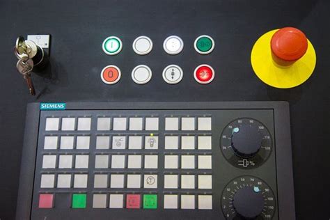 Wall Paneling Control Panel With Buttons And Key