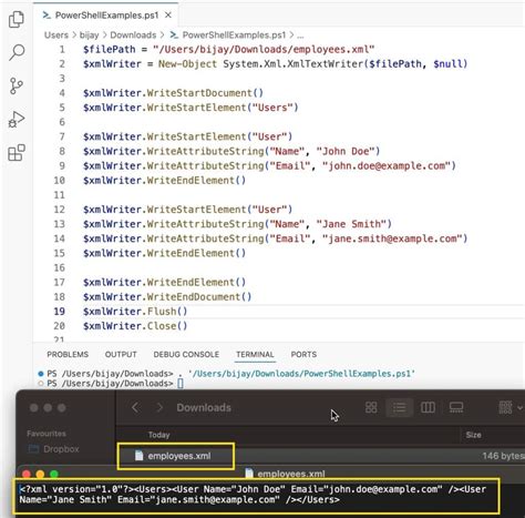 Create Xml Files With Content Using Powershell