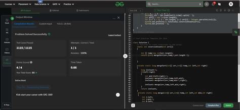 Gfg160 Geeksforgeeks Gfg160dayschallenge Dsa Java Problemsolving