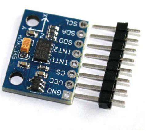 adxl345 3 axis digital tilt sensors acceleration module xyz at ₹ 130