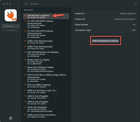 Stecker Trigger Macos Shortcuts With Usb Devices Free