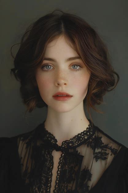 Premium Photo A Minimalist Portrait In A Simple Setting