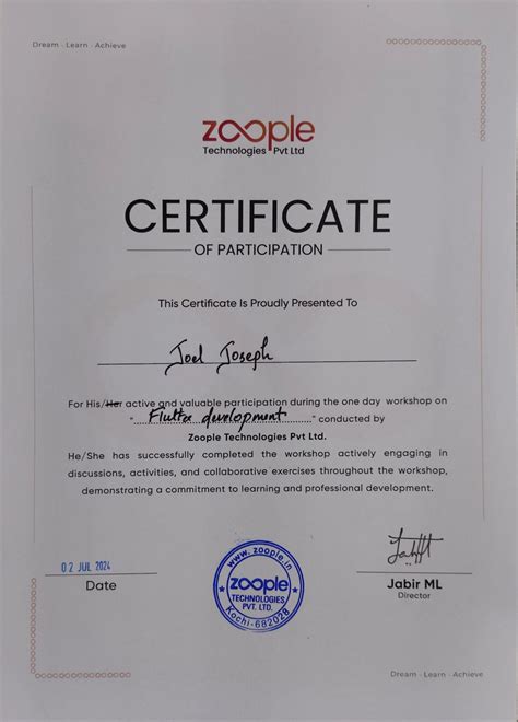 joel joseph on linkedin flutter techworkshop skillenhancement