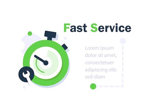Premium Vector Fast Or Slow Service Delivery Delay Concept Last Minute Stopwatch Limited