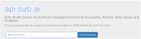 how api susi ai responds to a query and send response