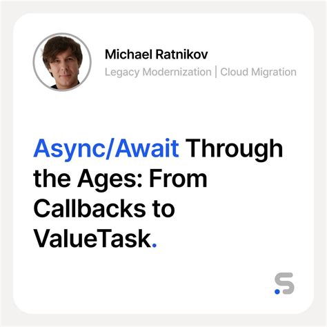 Michael Ratnikov On Linkedin Microsoft Dotnet Dotnetcore Softwarearchitecture