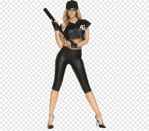 أزياء هالوين ملابس امرأة رياضية ، فتاة البيسبول أزياء الحفلات عارضة