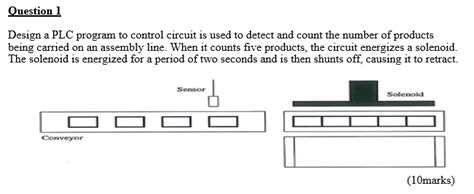 Solved Question Design A PLC Program To Control Circuit Is Chegg