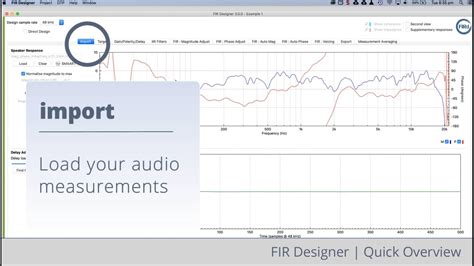 dsp filter design software for loudspeakers and dsp audio devices 30