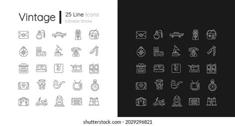 Set Human Body Icons Thin Linear Stock Vector Royalty Free 2265789225