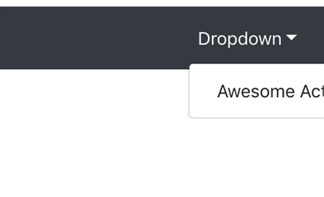 V4 Navigation Dropdown Options Hiding · Issue 3357 · React Bootstrap
