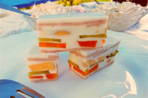 Hladno Predjelo Od Jogurta Bele Pihtije — Domaći Recepti