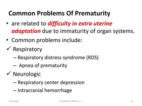 Part 1 Neonatal Classification And Common Problemspptx