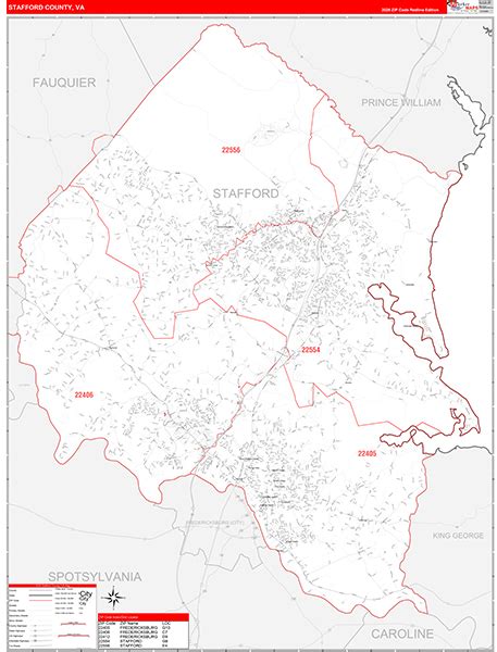 Map Of Stafford Virginia Zip Code