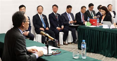 아세안 외교장관회의 폐막 기자간담회