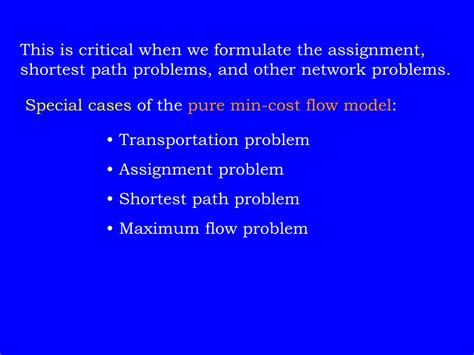 Ppt Lecture 5 Integration Of Network Flow Programming Models