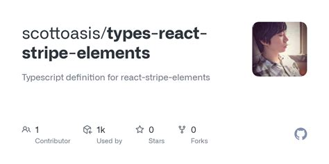 GitHub Scottoasis Types React Stripe Elements Typescript Definition For React Stripe Elements