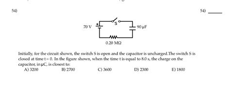 Solved Please Help With This Circuit Problem The Answer Is Chegg