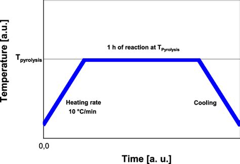 Temperature Profile Scheme During Pyrolysis Experiments Download