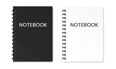 Notebook Cover Mockup With Space For Your Image Text Or Branding