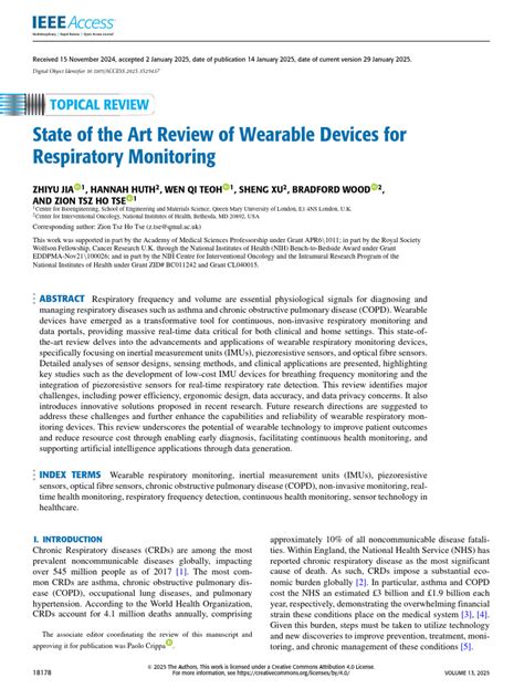 Stateoftheartreviewofwearabledevicesforrespiratorymonitoring