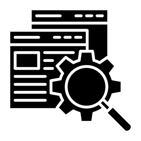 Premium Vector Web Optimization Icon