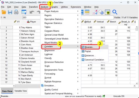 Correlation Analysis In Spss