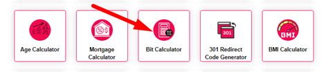 Bit Calculator Convertion Tool Yttags