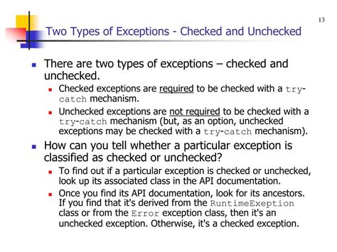 Ppt Chapter 14 Exception Handling Powerpoint Presentation Free