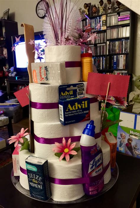 How To Make A Toilet Paper Birthday Cake At Amy Ammerman Blog