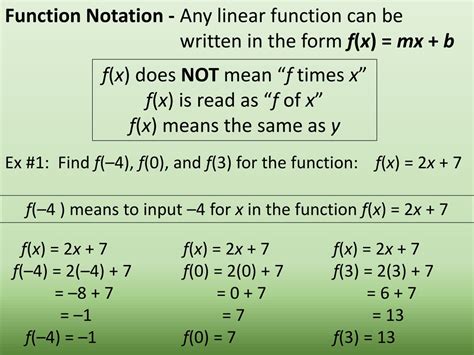Ppt Function Notation In Linear Equations Powerpoint Presentation Free Download Id 8895165