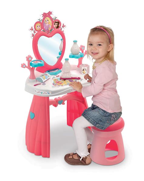 Detský kozmetický stolík Princezné Smoby so stoličkou | Child love, 10 ...