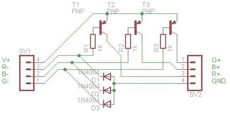 Connect Common Anode RGB LED S To Common Ground RGB LED S