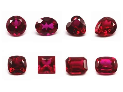 Wholesale Lab Created Lab Grown Ruby Gemstones Supplier