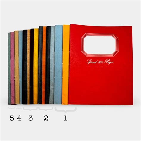vintage unused notebooks school exercise books branded notebooks etsy
