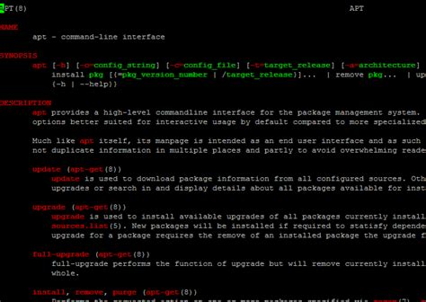 How To Get Color Man Pages On Centosrhelubuntu Linux Osetc Tech