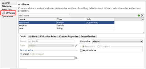 Lovs In Oracle Maf Java Code Geeks