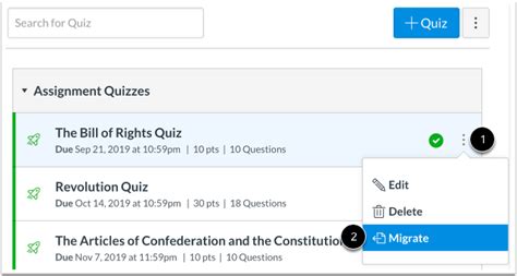 How To Migrate A Classic Quiz” To New Quizzes” In Canvas Du Ed Tech Knowledge Base