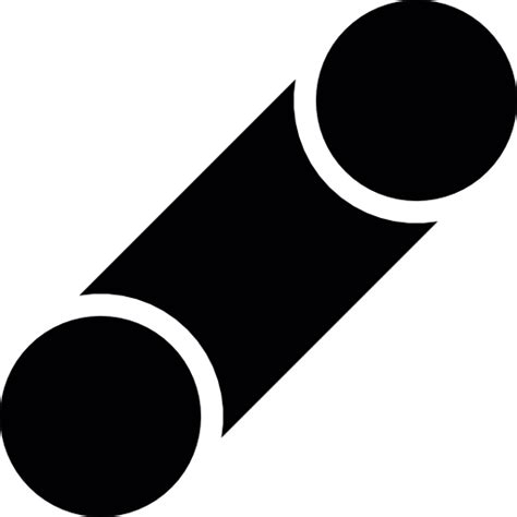 Two Points Connected Icon