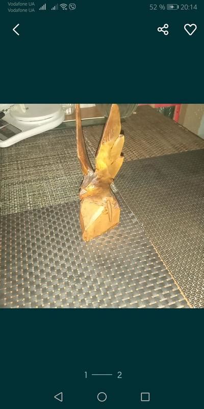 Деревяна фігурка — ціна 40 грн у каталозі Статуетки Купити товари для дому та побуту за