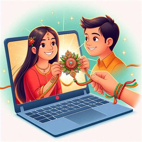 Happy Raksha Bandhan An Indian Celebration Premium Ai Generated Image