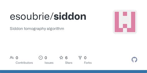Github Esoubriesiddon Siddon Tomography Algorithm