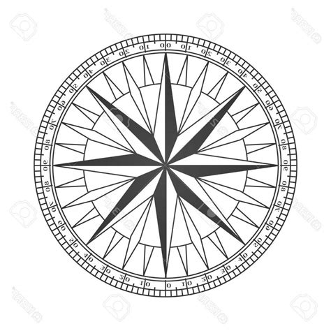 Simple Compass Vector At Collection Of Simple Compass