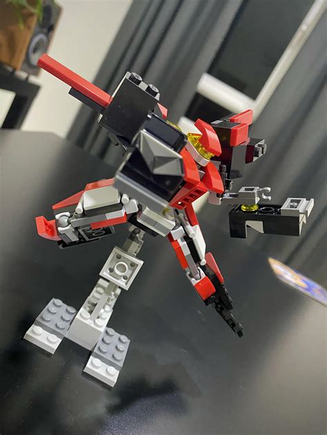 Another Mech Moc From 31124 Super Robot Lego Creator Set Complete With Display Stand R Legos