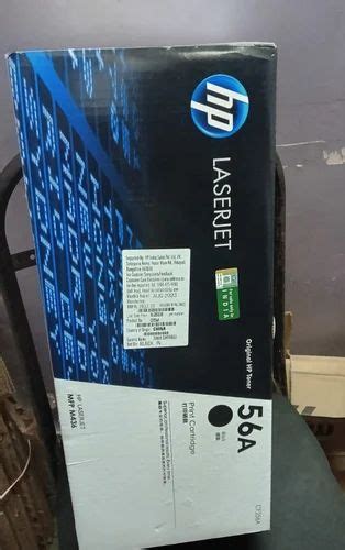 Black Hp 56a Original Toner Cartridge For Laser Printer At Rs 2100 In