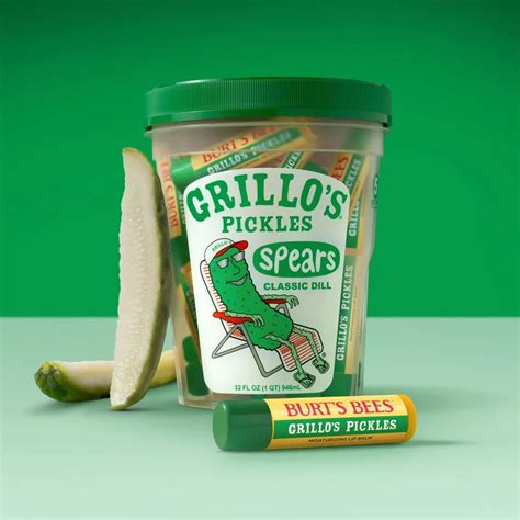 Burts Bees And Grillos Pickles Team Up To Release Limited Edition