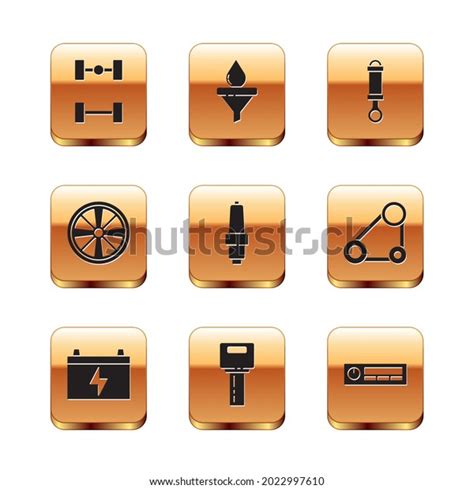 섀시 자동차 자동차 배터리 원격 스파크 스톡 벡터로열티 프리 2022997610 Shutterstock